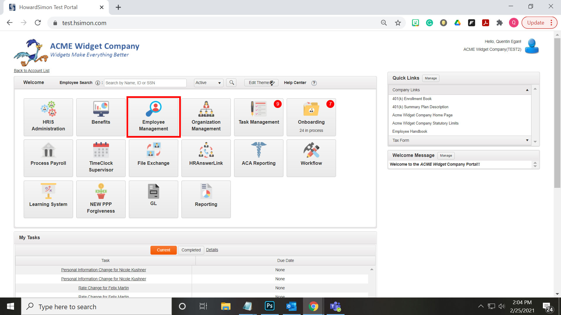 Onboarding: Adding a New Employee – Help Center