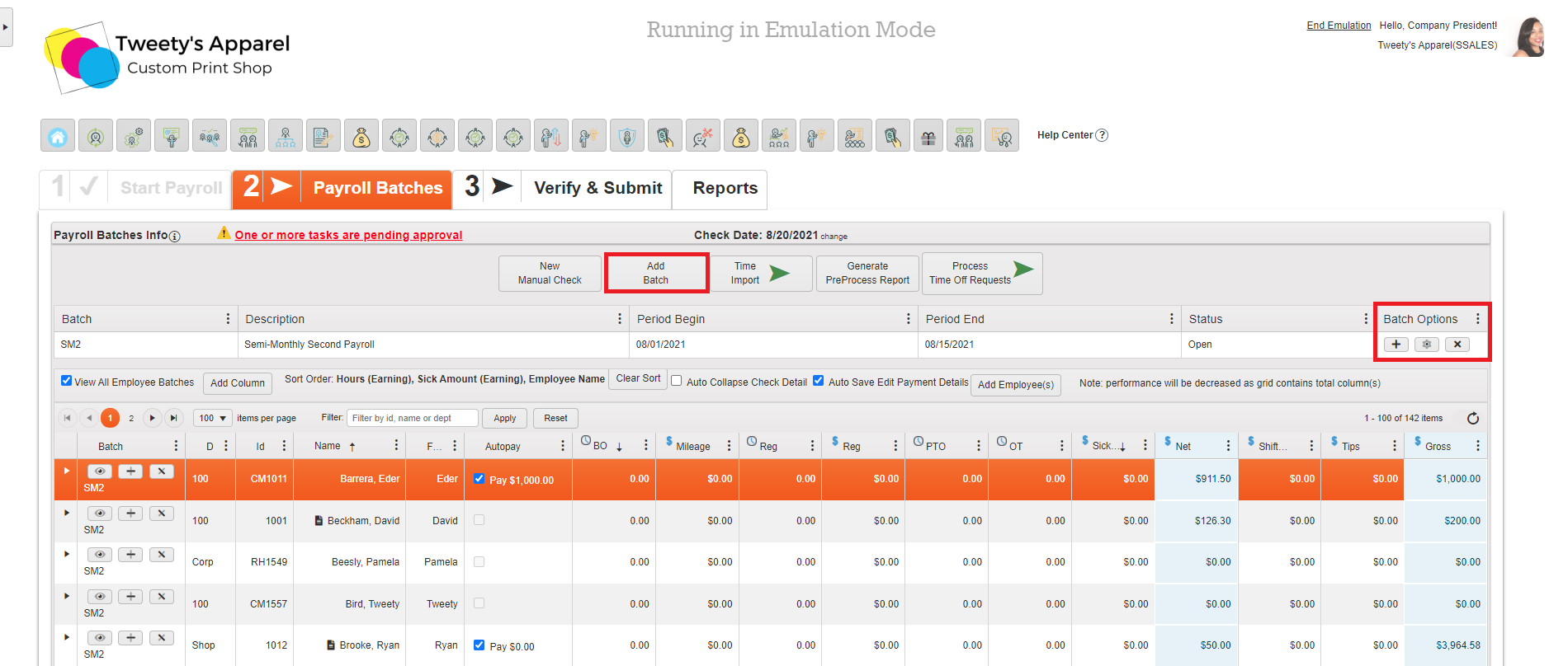 Pay Grid & Payroll Batch Customization – Help Center